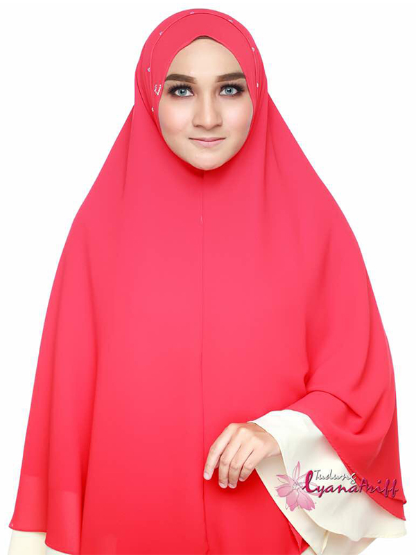 Syria Lyana Red - Tudung Lyanaariff